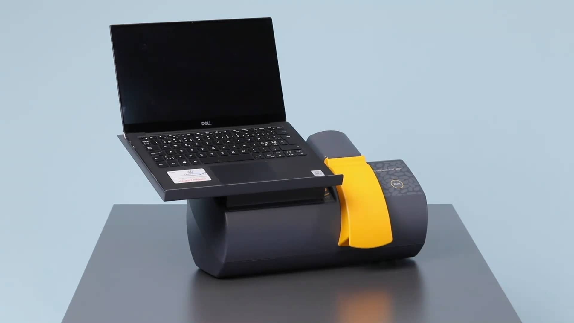 How to mount the Laptop Stand II on to the NucleoCounter® NC-202 ...