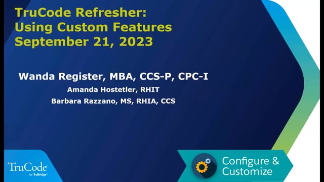 TruCode Refresher Videos on Vimeo