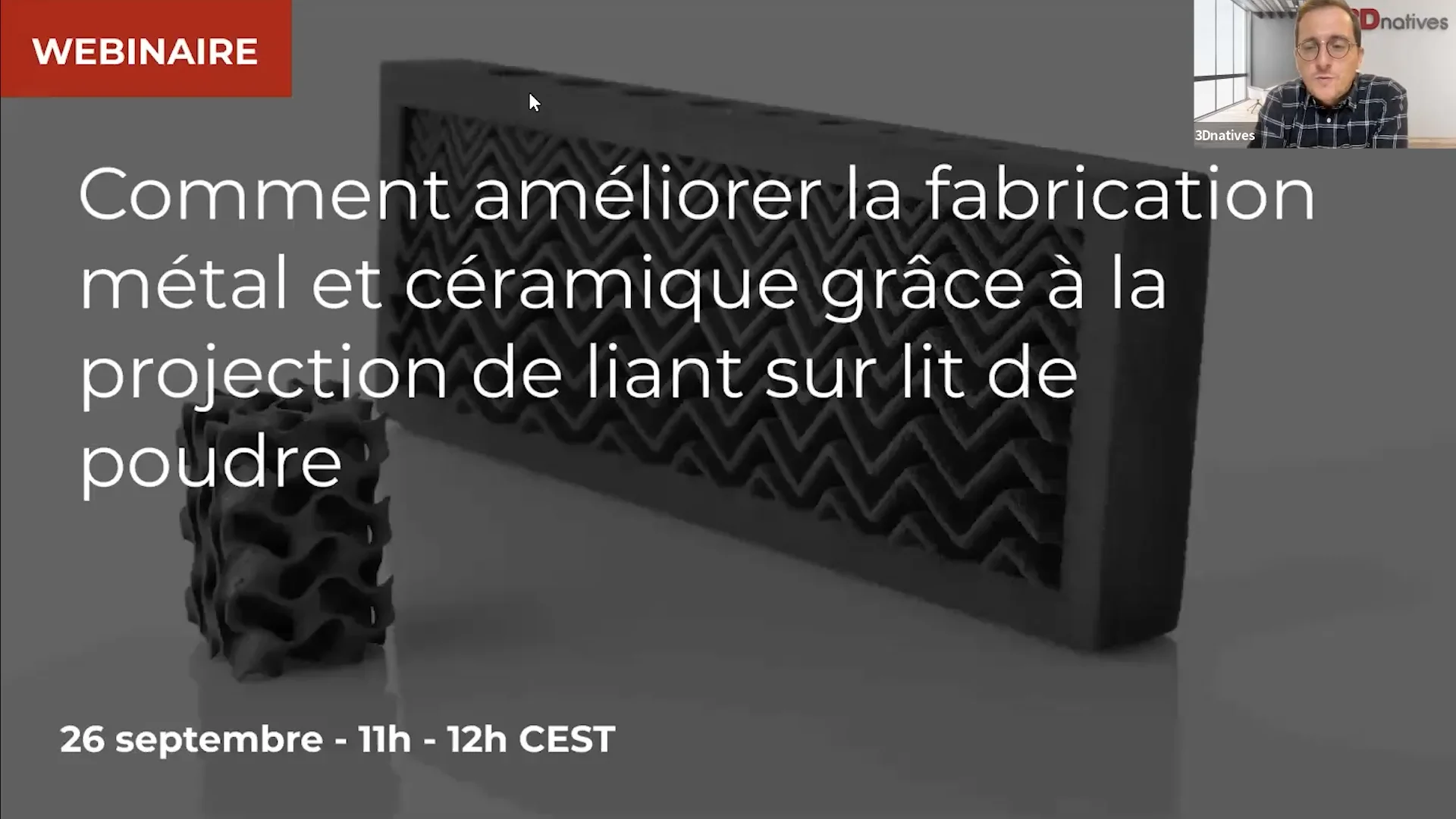 WEBINAIRE : Comment améliorer la fabrication métal et céramique grâce à ...