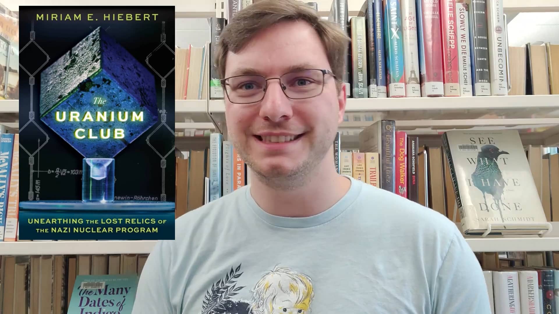 60 Second Book Review "The Uranium Club" by Miriam Hiebert on Vimeo