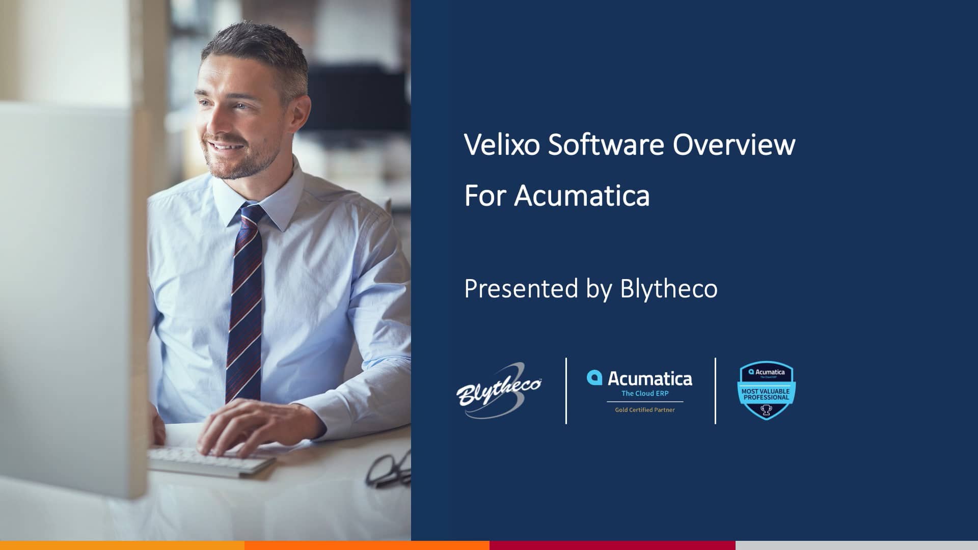 Velixo Software Overview For Acumatica- presented by Blytheco on Vimeo