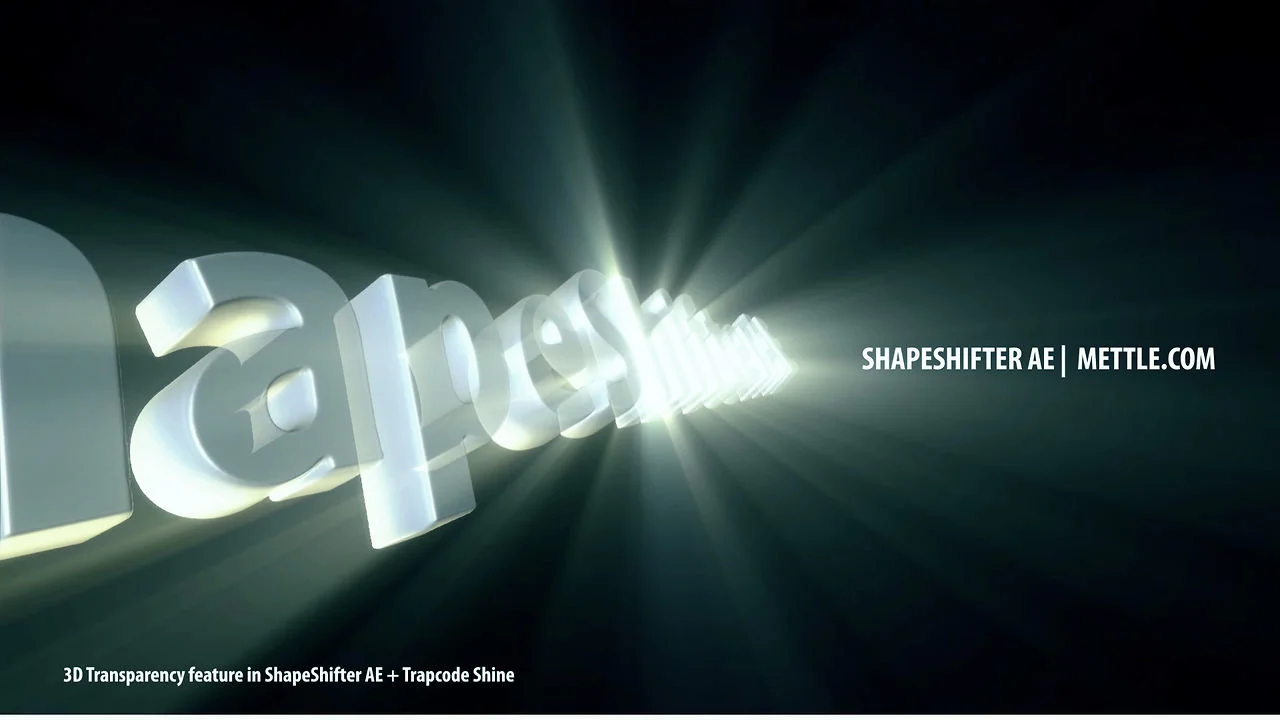 Shapeshifter AE & Trapcode Shine on Vimeo