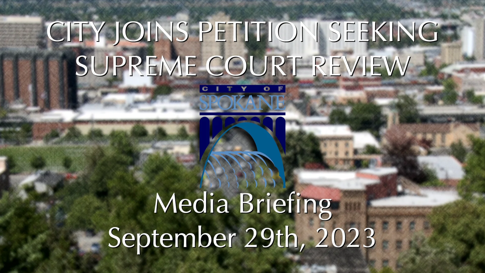 September 29th, 2023 Mayoral Media Briefing