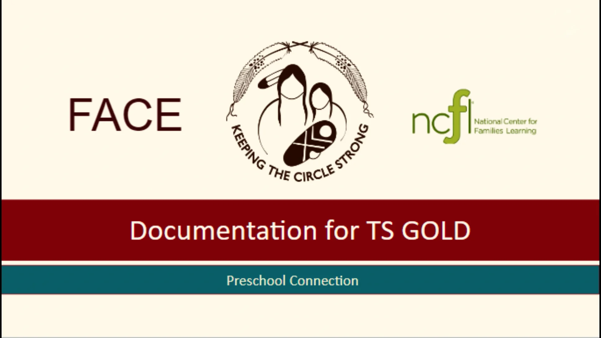 Preschool Connection: Documentation for TS GOLD on Vimeo
