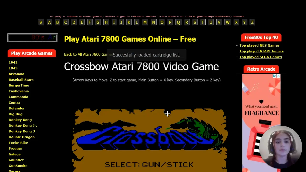 Arcade Game Emulator Crossbow on Vimeo
