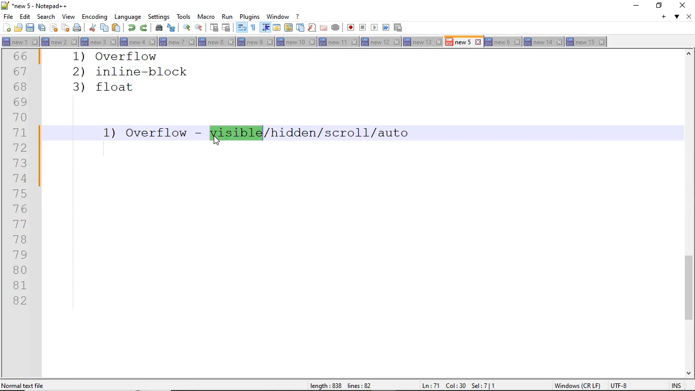 11 - CSS Overflow Float InlineBlock on Vimeo