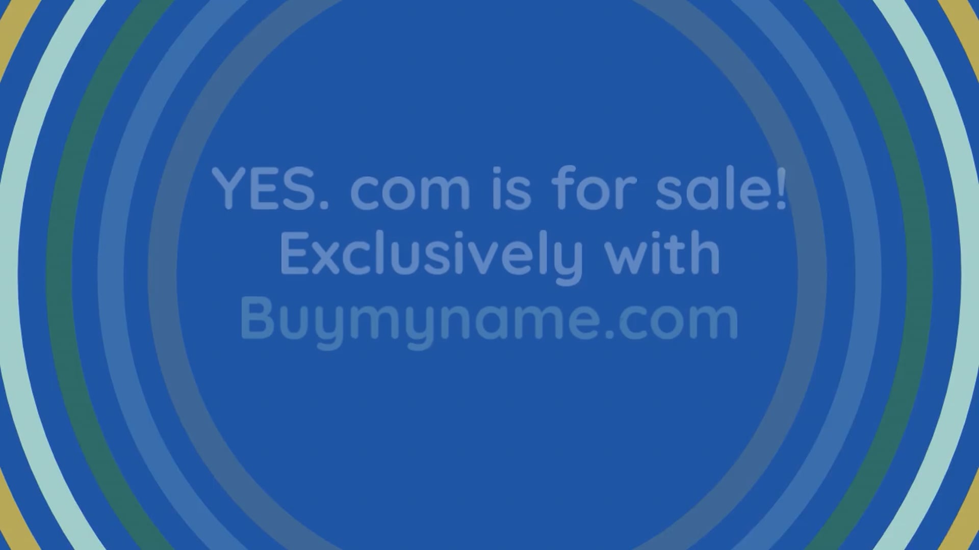 The domain yes.com is now exclusively for sale at BuyMyName