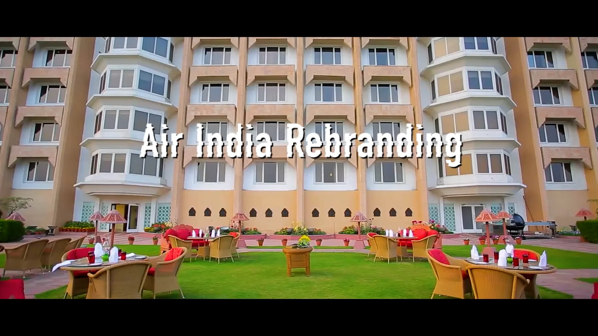 AIR INDIA REBRANDING - ANAMORPHIC LED SCREEN EVENT on Vimeo