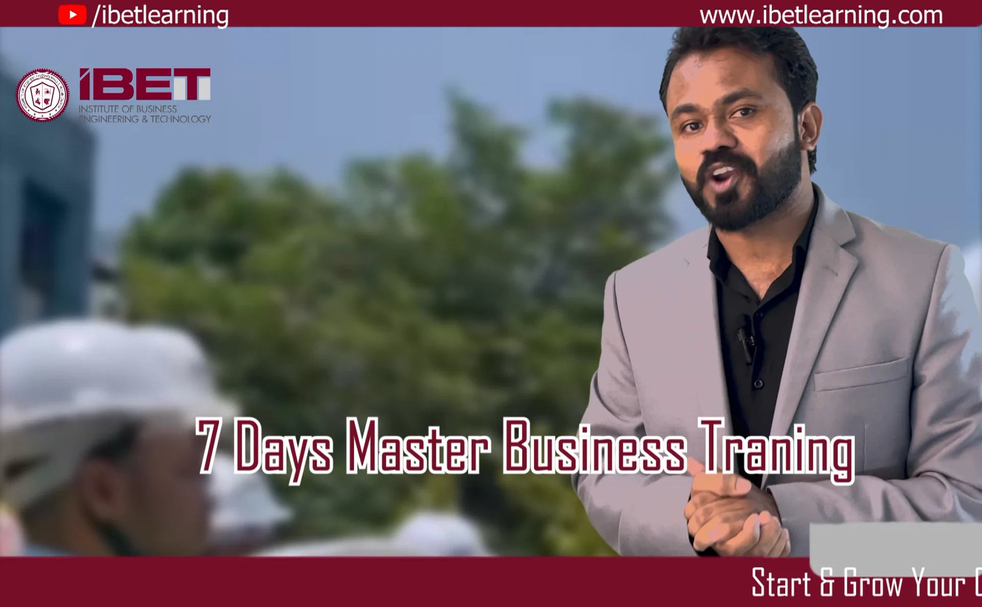 IBET Learning’s Three Months Master Business Training Programs Information on Vimeo