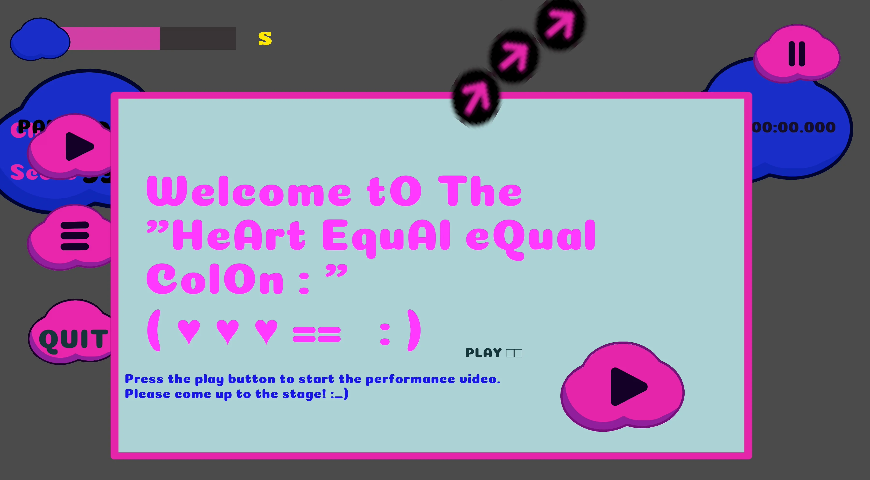 3.Heart equal equal colon(2022)_Game play video_Sangah Hwang on Vimeo