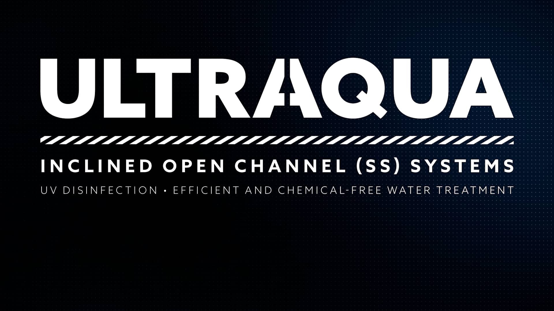 ULTRAAQUA - Open Channel UV Disinfection System on Vimeo