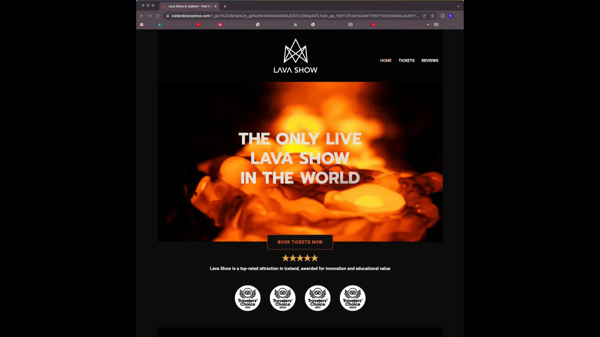 2023 Lava Show Front Page on Vimeo