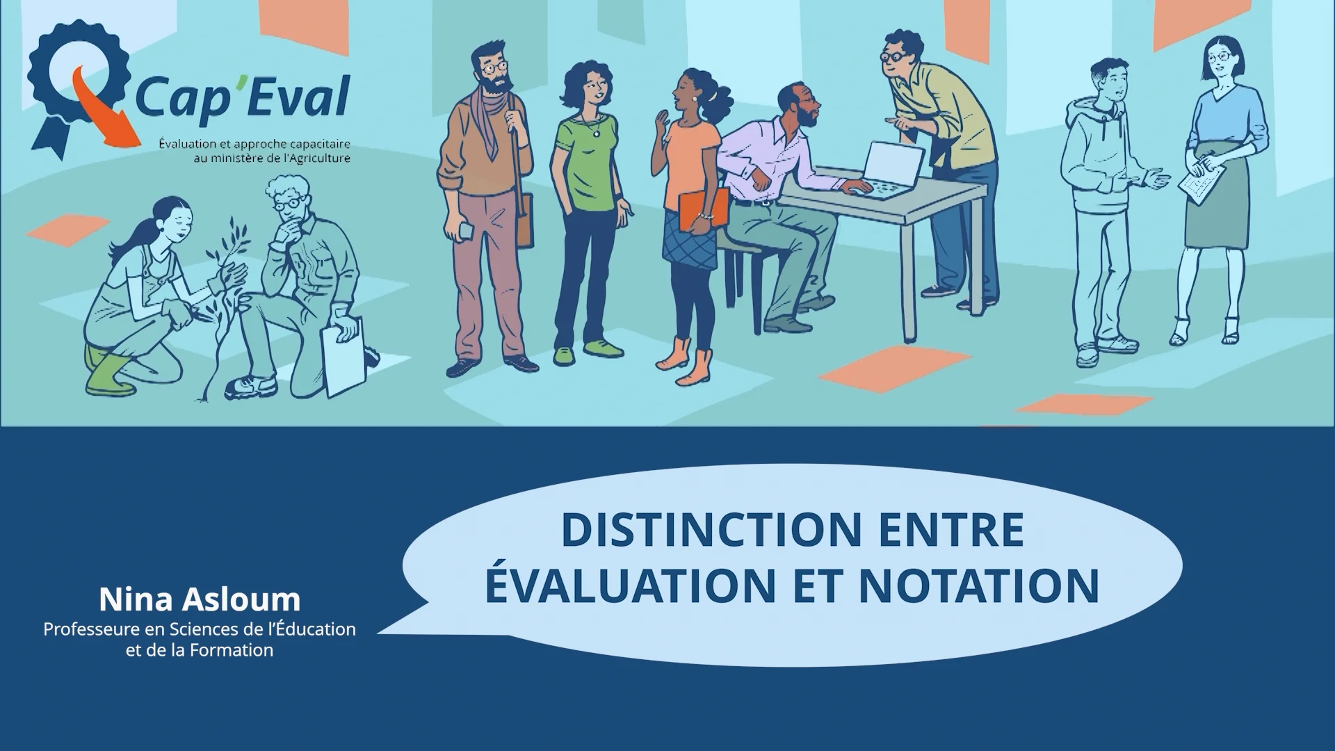 Distinction entre évaluation et notation on Vimeo