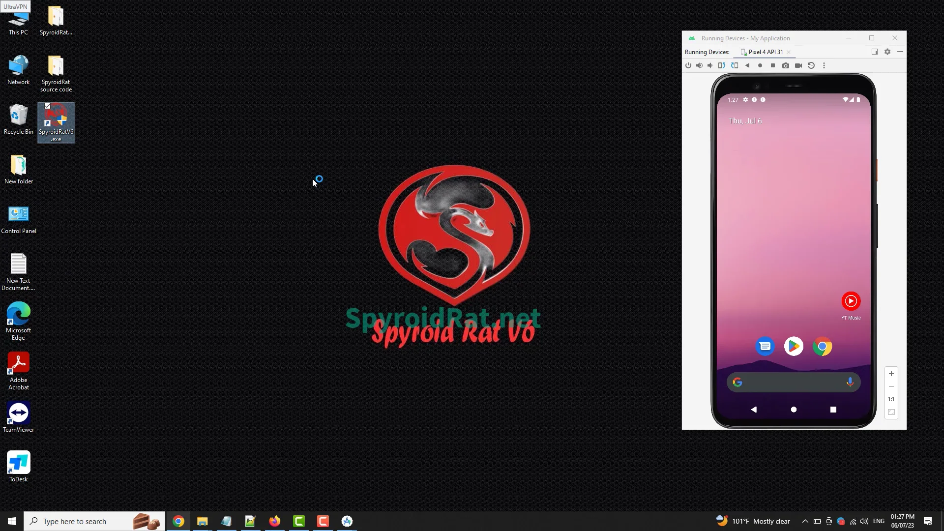 Spyroid Rat Automatic Screen unlock