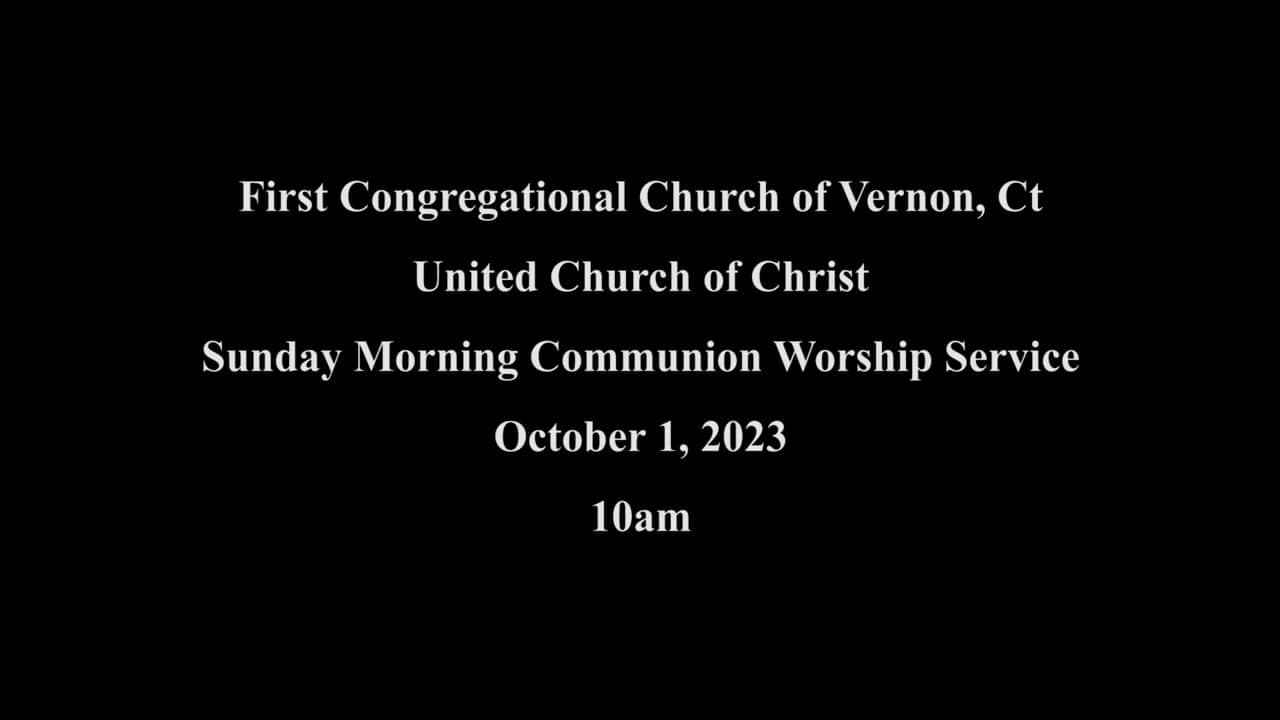 FCCV Sunday Morning Worship October 1 2023 10pm CVC Version on Vimeo