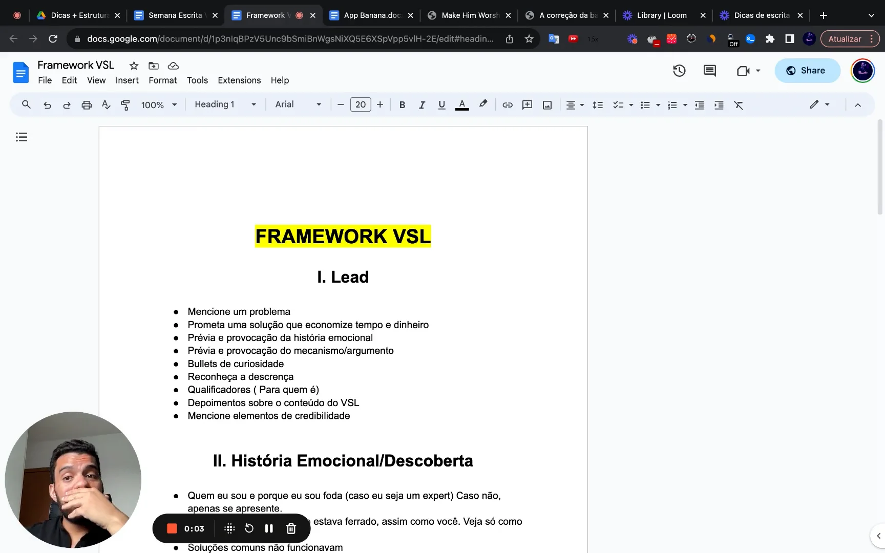 2 Framework VSL on Vimeo