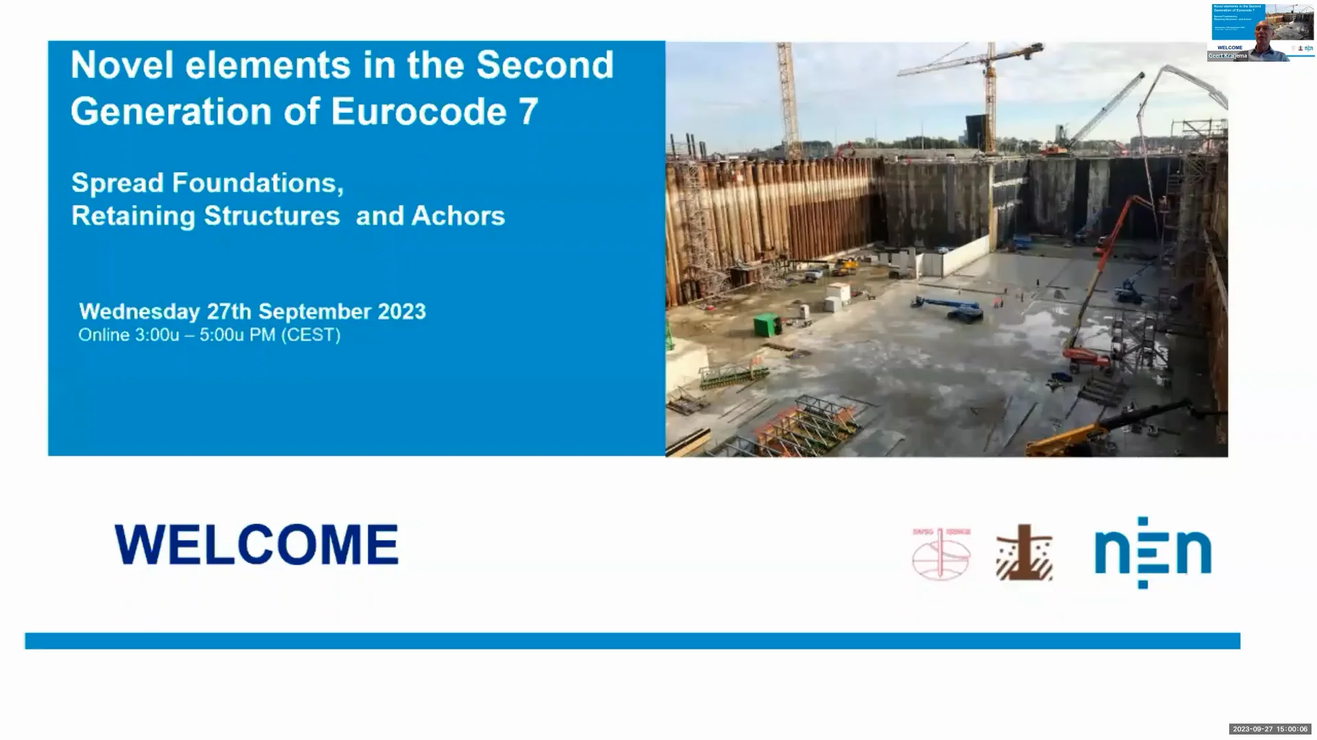 Second Generation of Eurocode 7 - Spread Foundations, Retaining ...