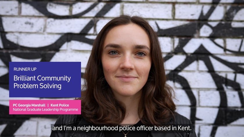 Alumni Impact Awards: Brilliant Community Problem Solving, Kent Police ...