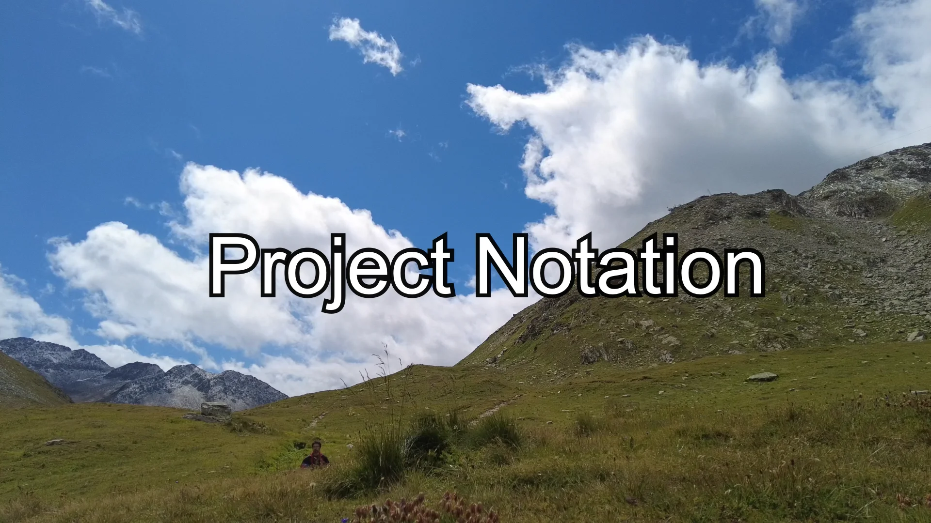 Project Notation on Vimeo