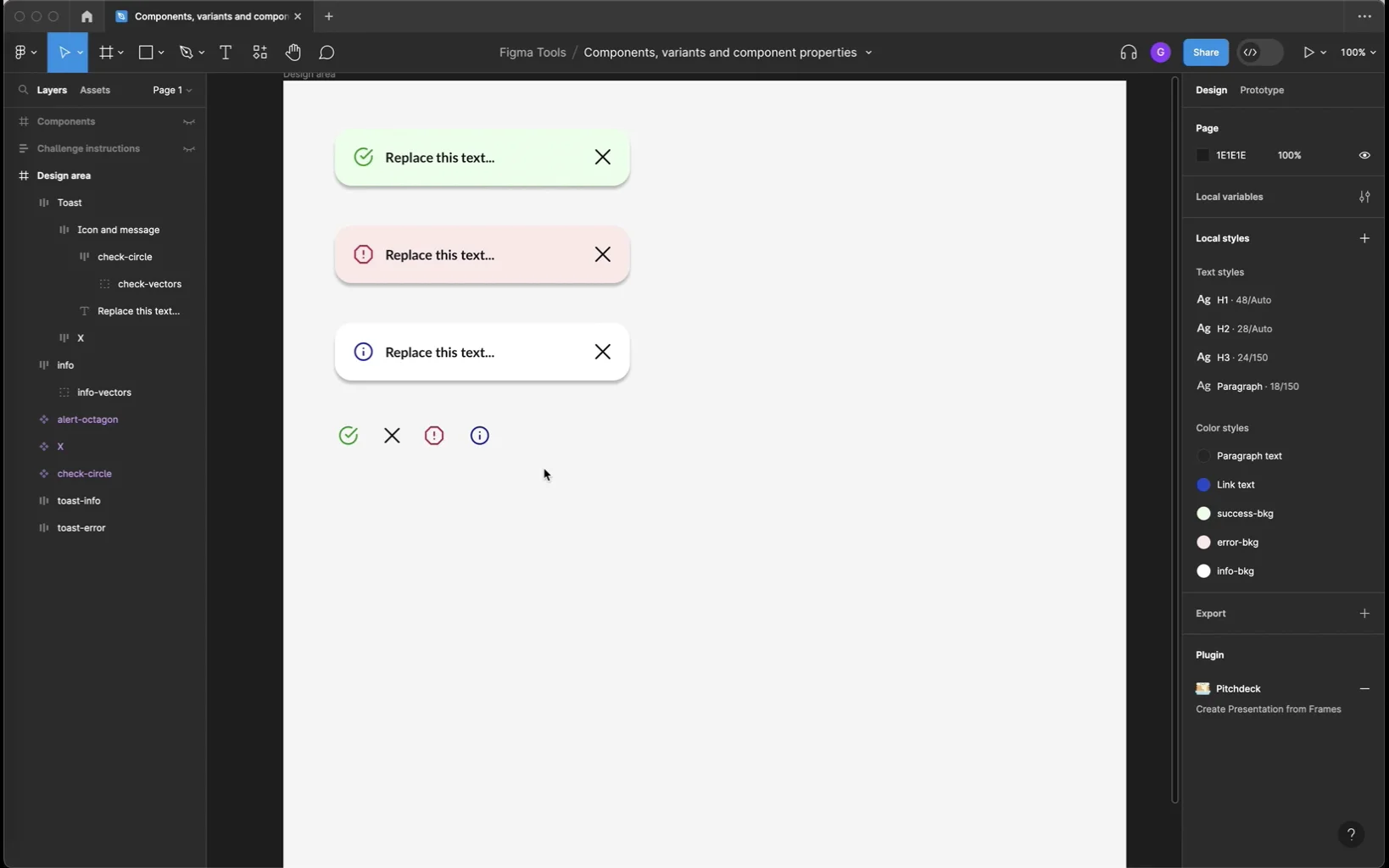 Components Variants and Properties on Vimeo