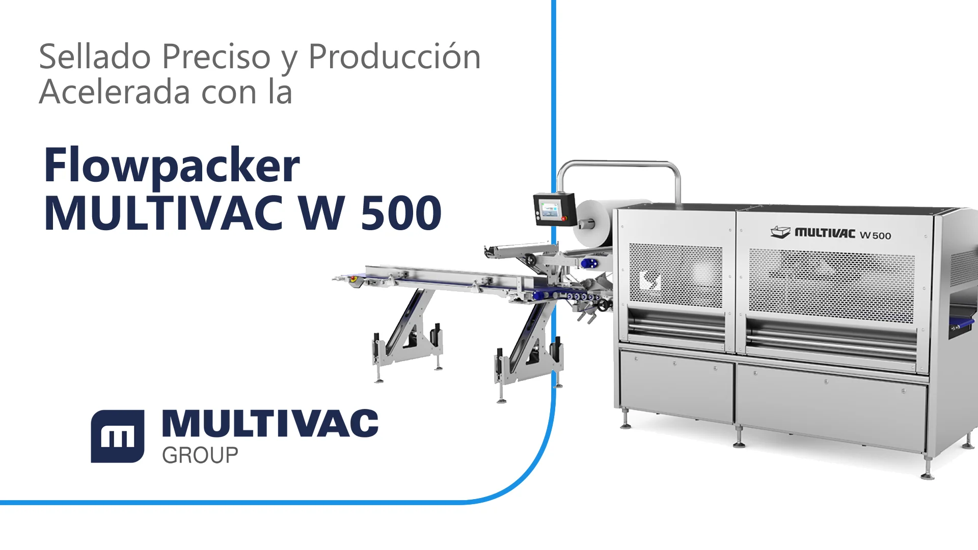 MULTIVAC - Flowpacker W500 on Vimeo