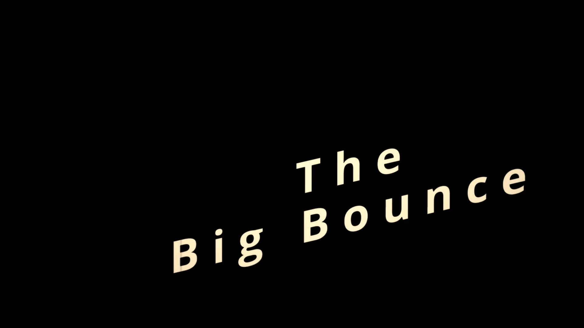 The Big Bounce With Credits on Vimeo
