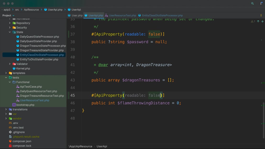 Controlling Fields without Groups > API Platform 3 Part 3: Custom Resources | SymfonyCasts