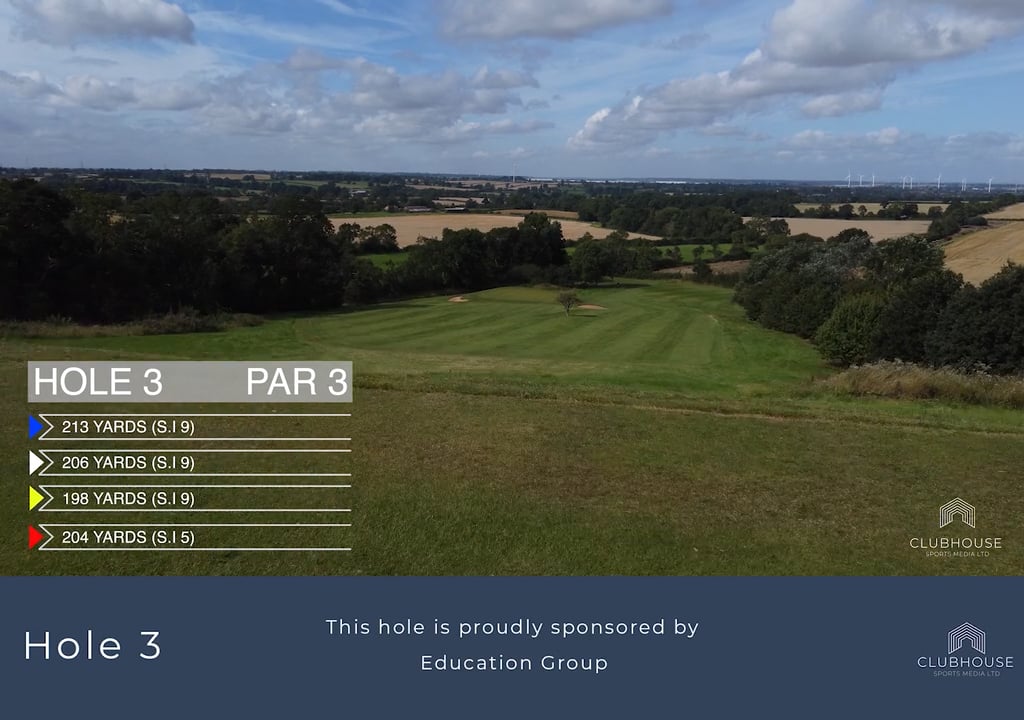 Hole 3 | Cold Ashby Golf Centre