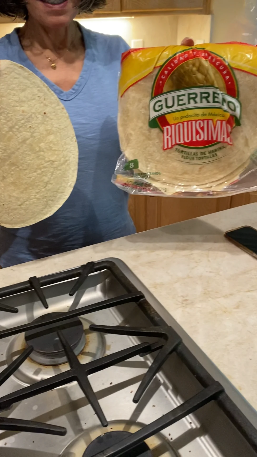 2023 nana cooking tortilla on stove on Vimeo