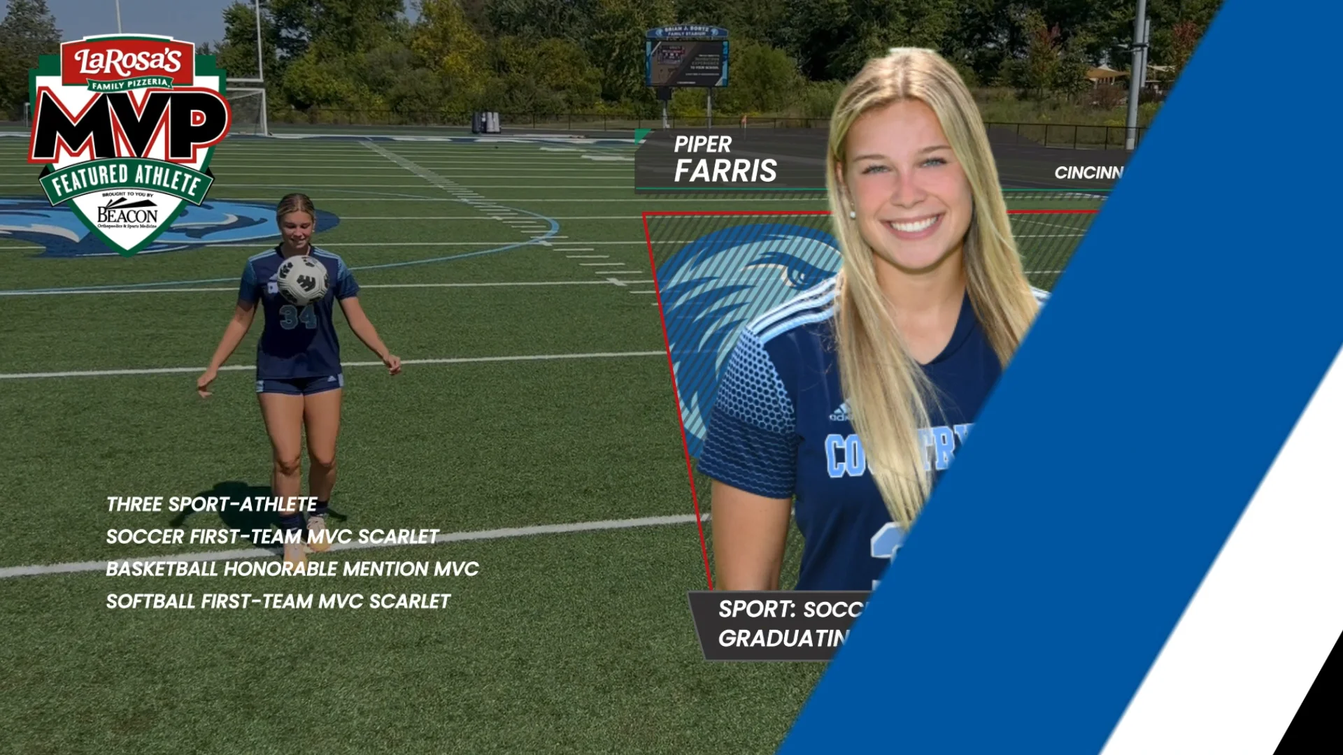 Piper Farris - LaRosa's MVP Athlete of the Week on Vimeo