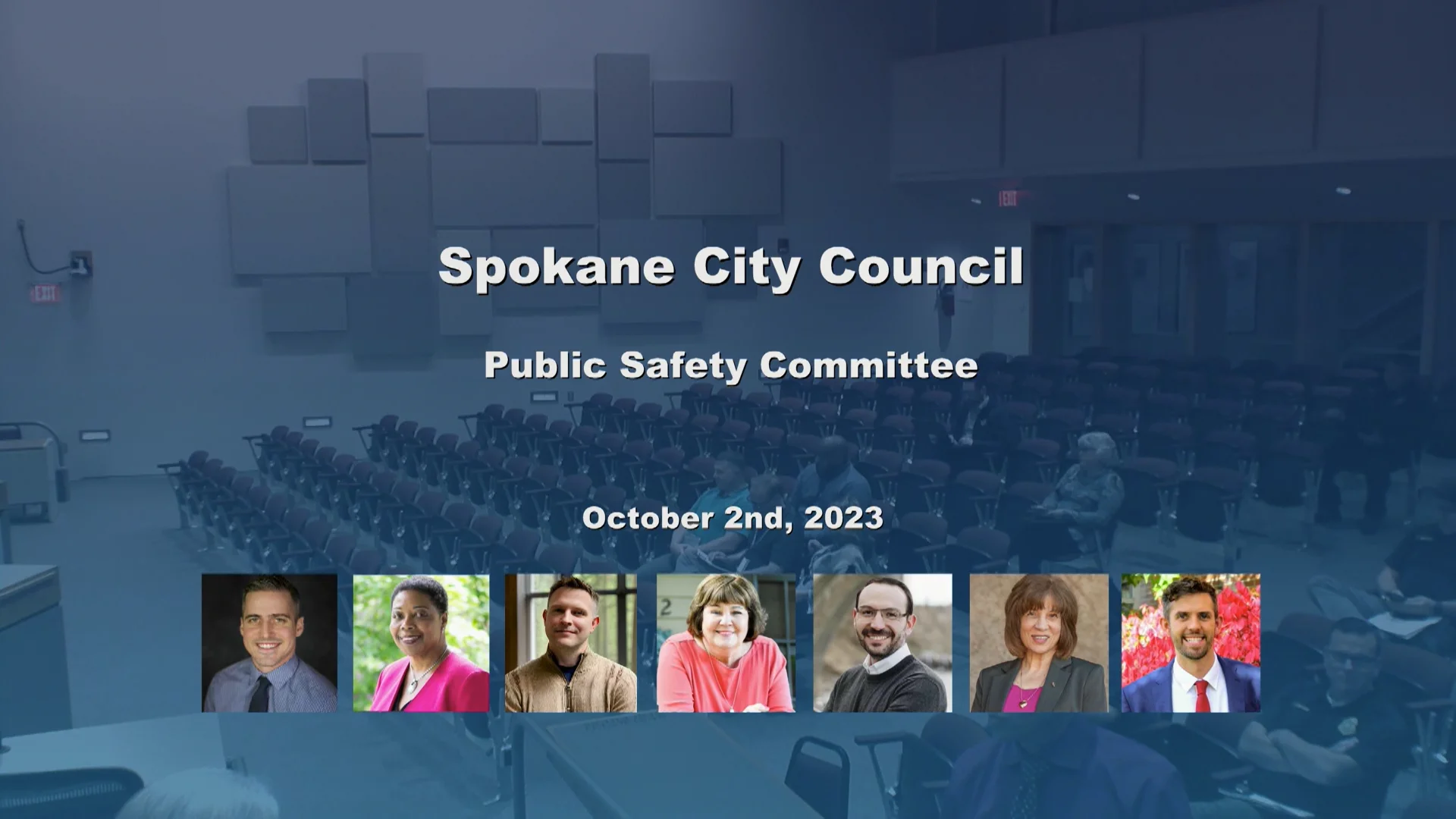 October 2nd, 2023 Spokane City Council Public Safety Committee