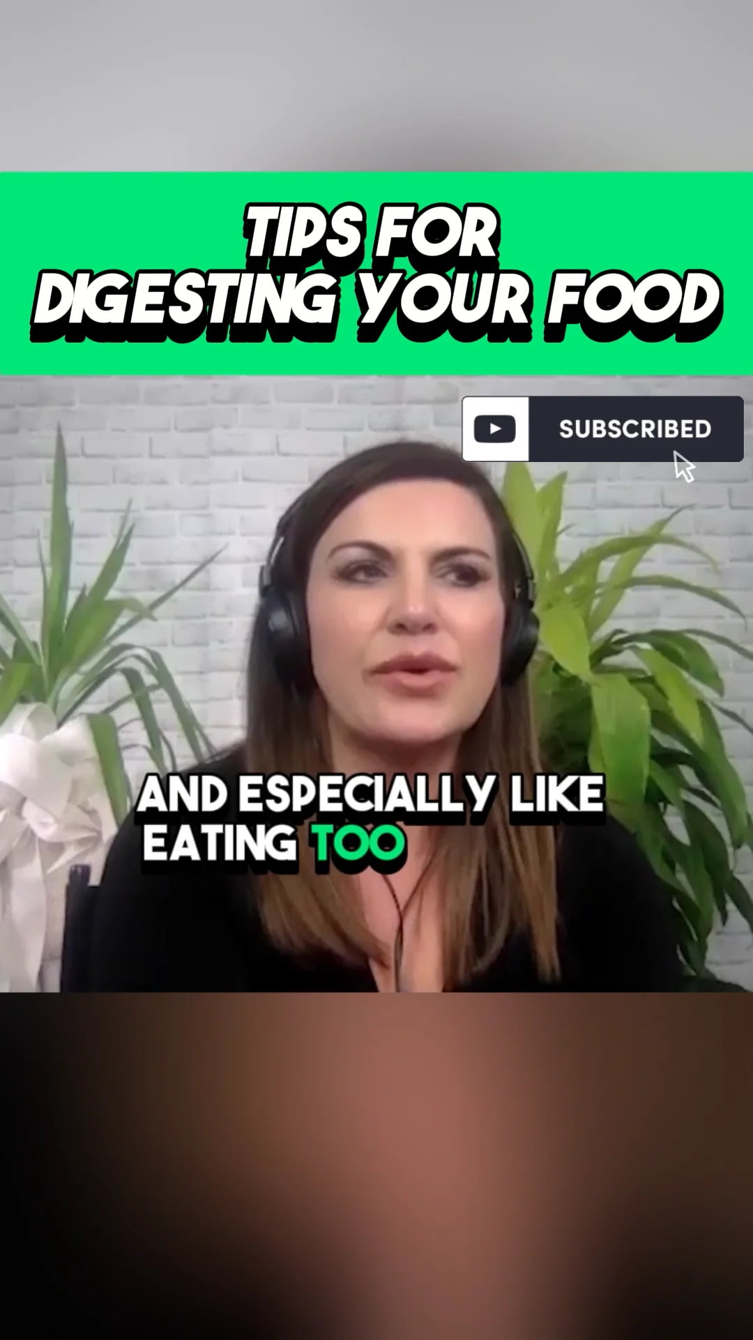 YT tips for digesting your food on Vimeo