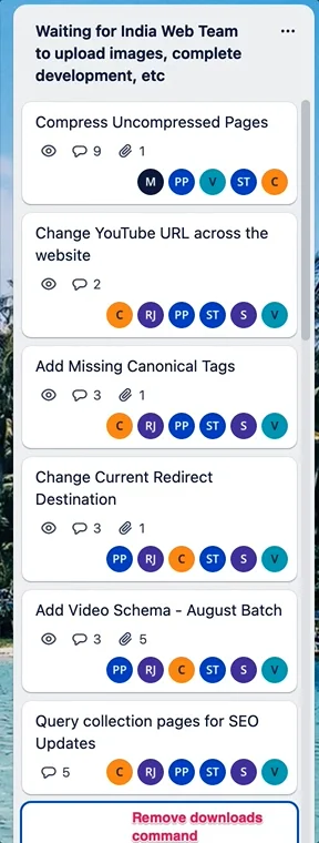Trello tasks on Vimeo
