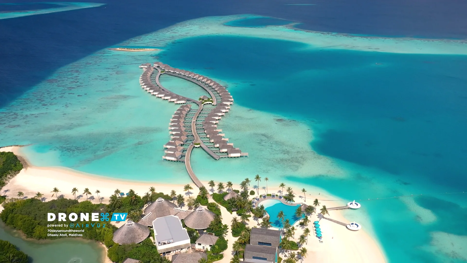 Loop TV - Airvuz - Maldives from Above, Part 2 ...