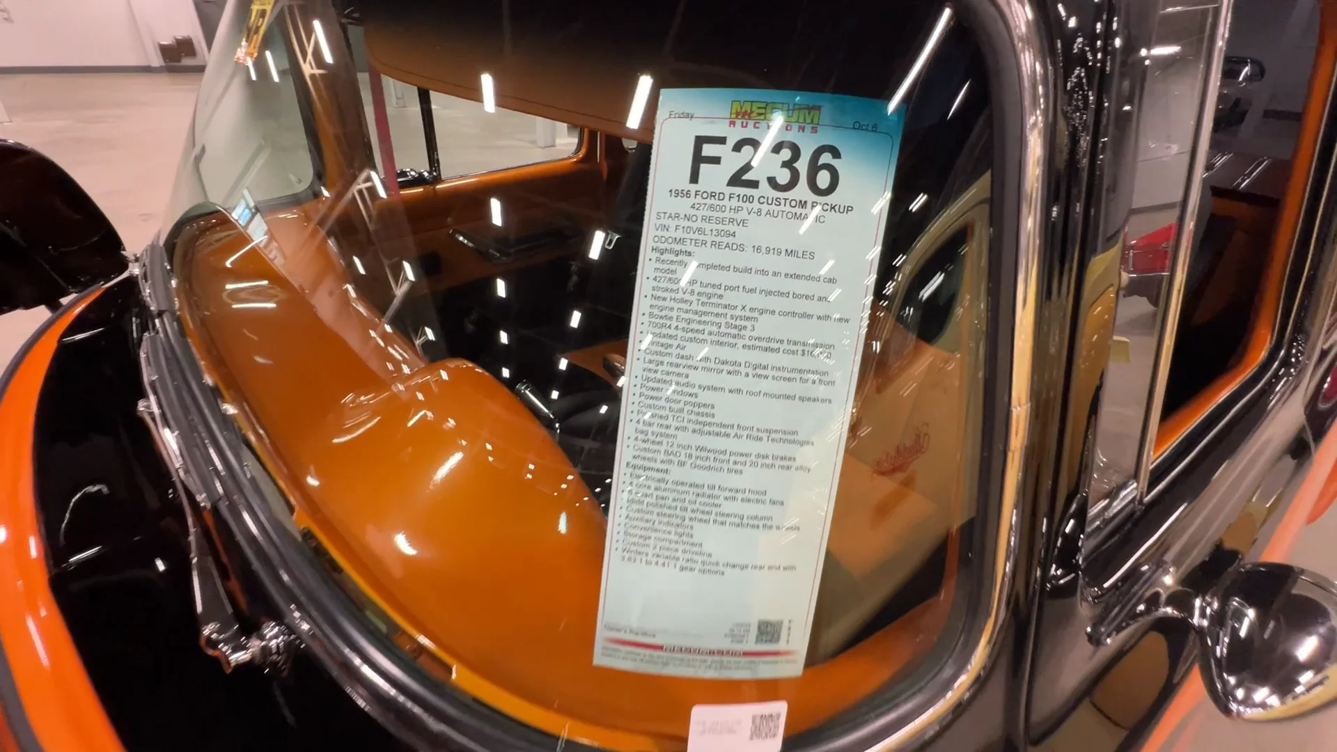 F236 - 1956 Ford F100 Custom Pickup on Vimeo