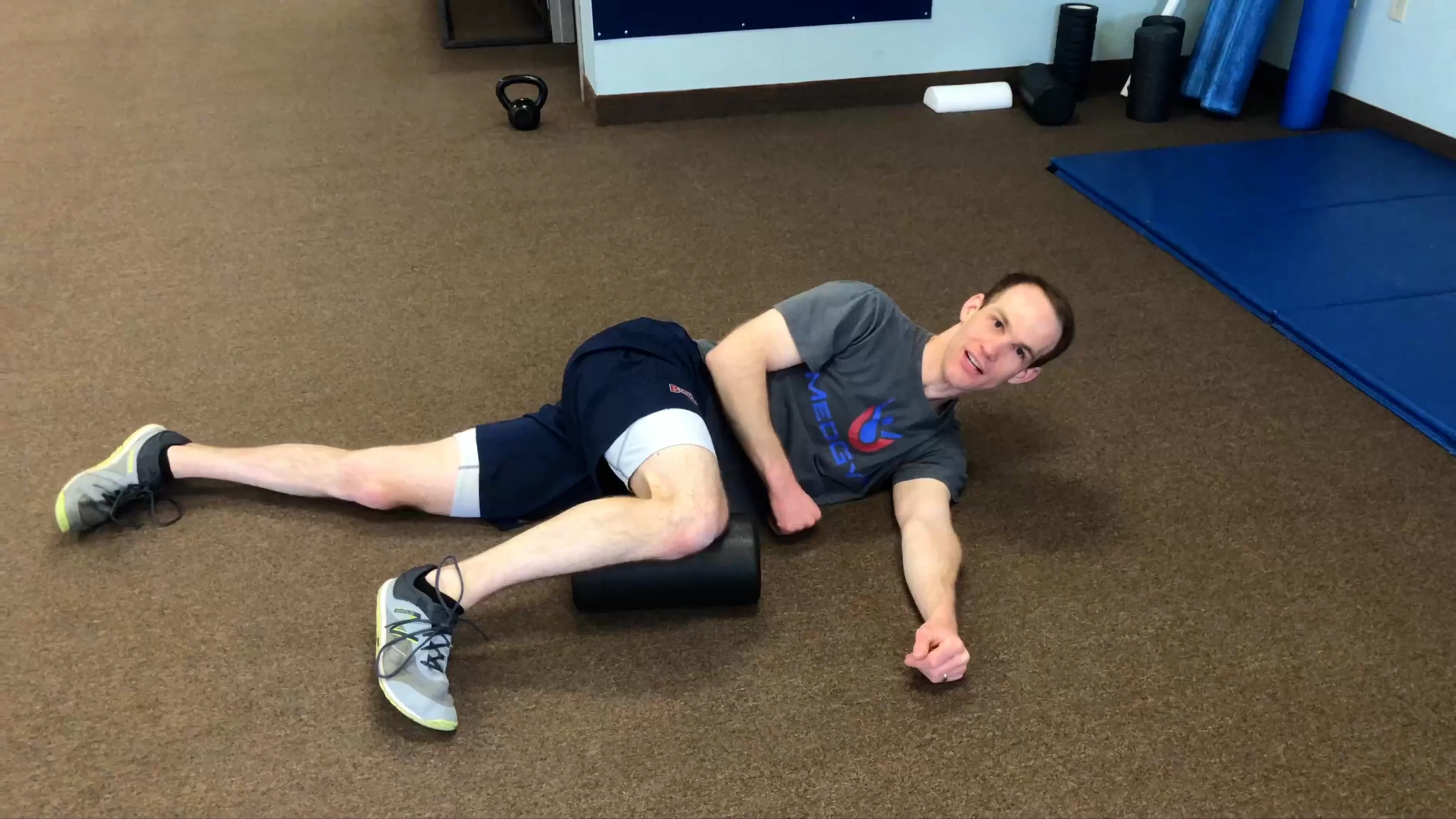 Side-Lying Thoracic Spine Rotation with Reach