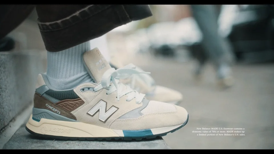 Concepts x MADE in USA New Balance 998 C-Note (Sea Salt Concepts x MADE in USA New Balance 998 C-Note (Sea Salt