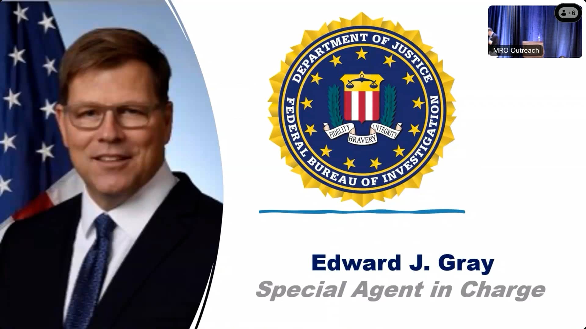 Executive Presentation - Ed Gray, Special Agent in Charge, FBI OKC ...