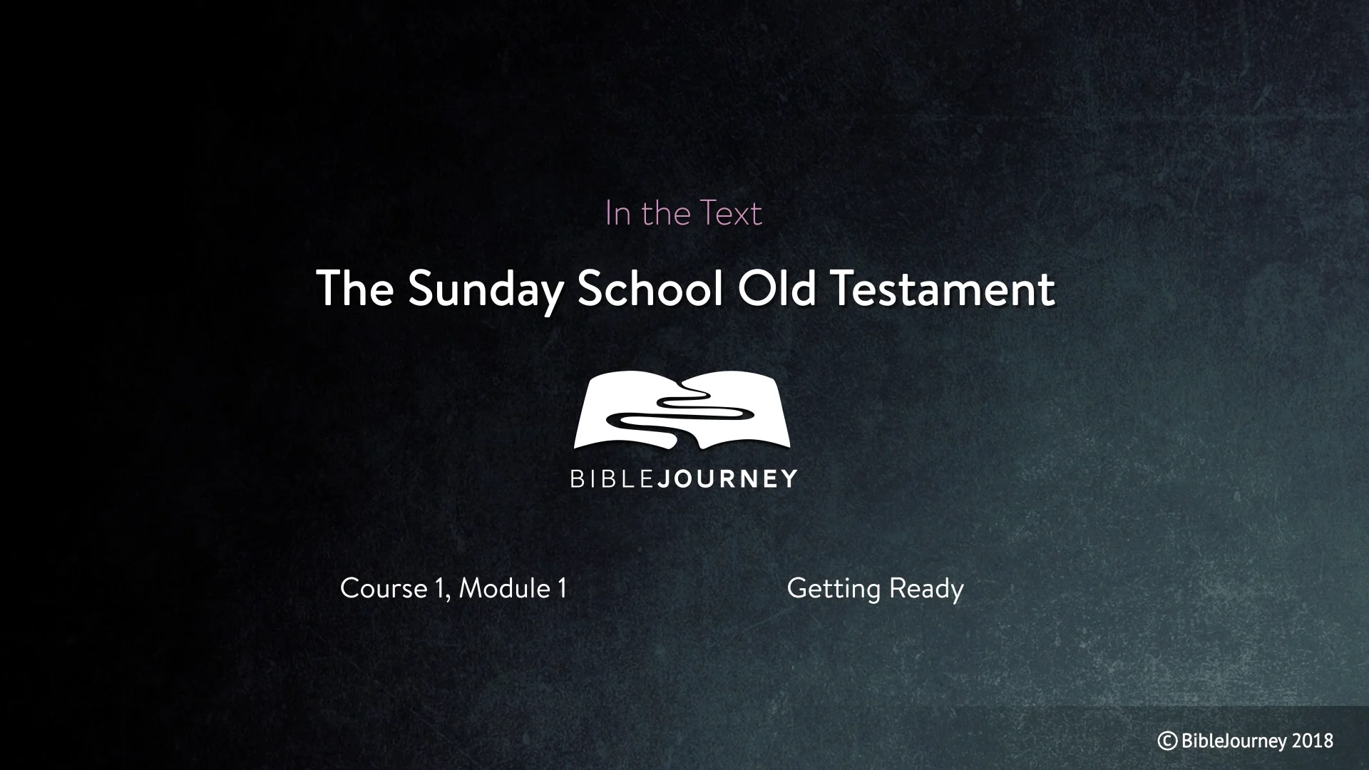 C1M1L1_IT_TV1_The Sunday School Old Testament on Vimeo