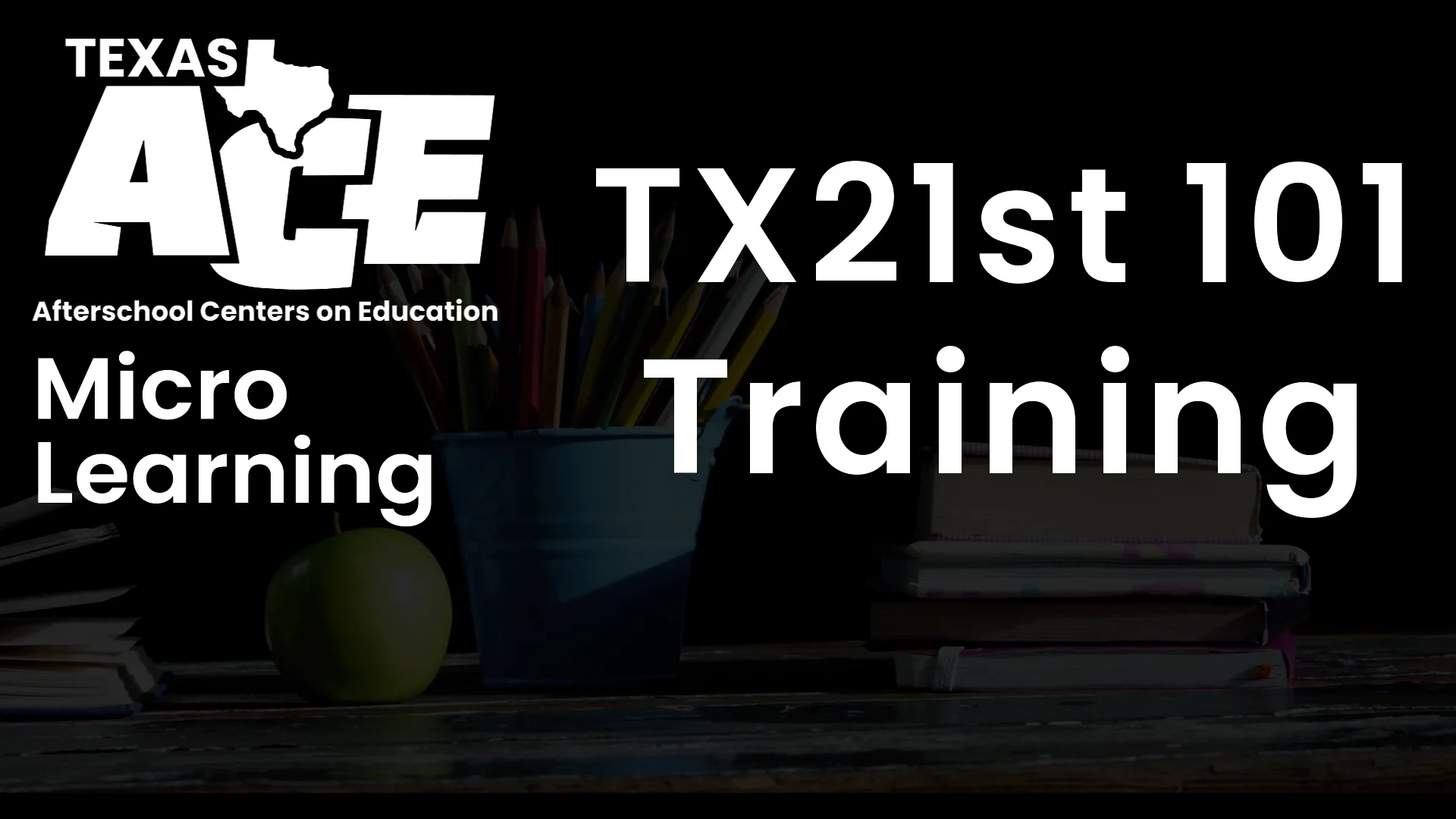 October 4 TX21st 101 Training - TEAL Access