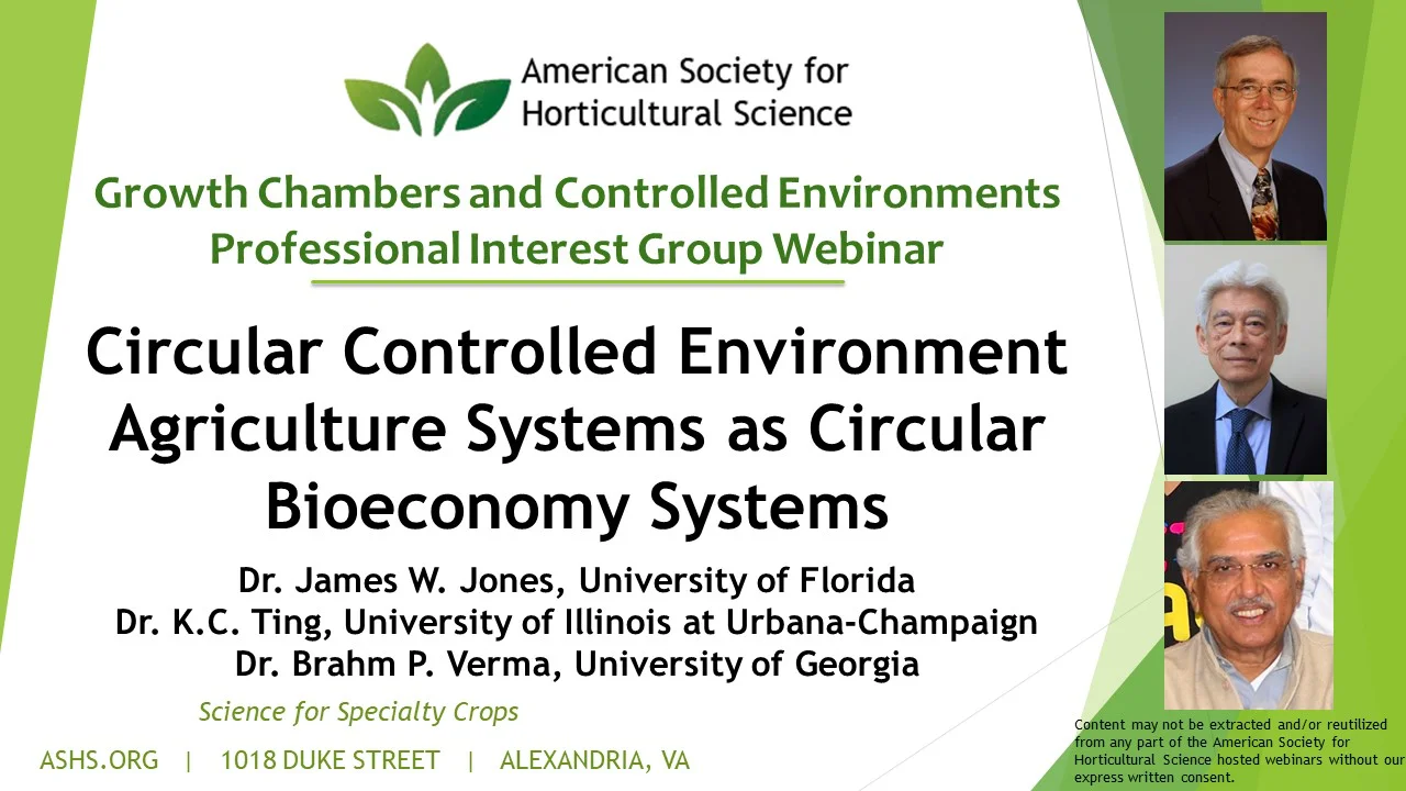 Circular Controlled Environment Agriculture Systems as Circular ...