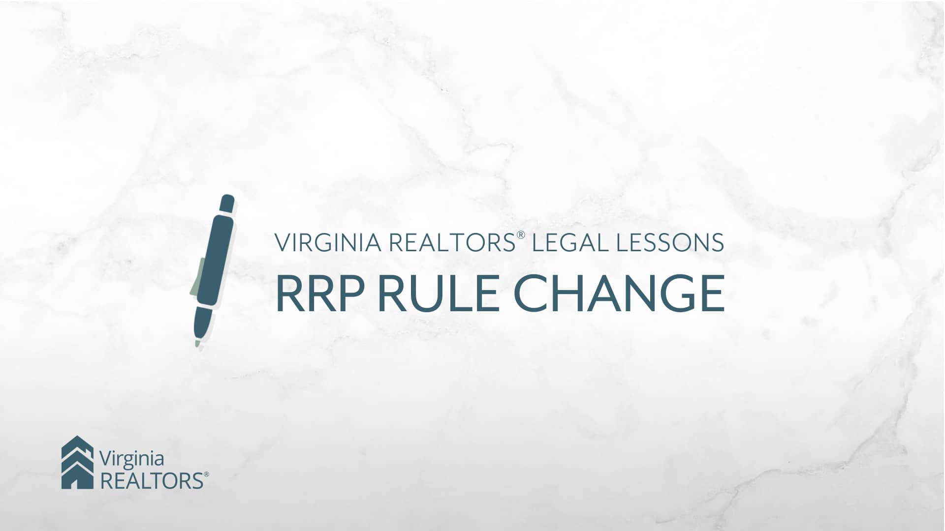 Change to the Lead Renovation, Repair, and Painting (RRP) Rule - Legal ...