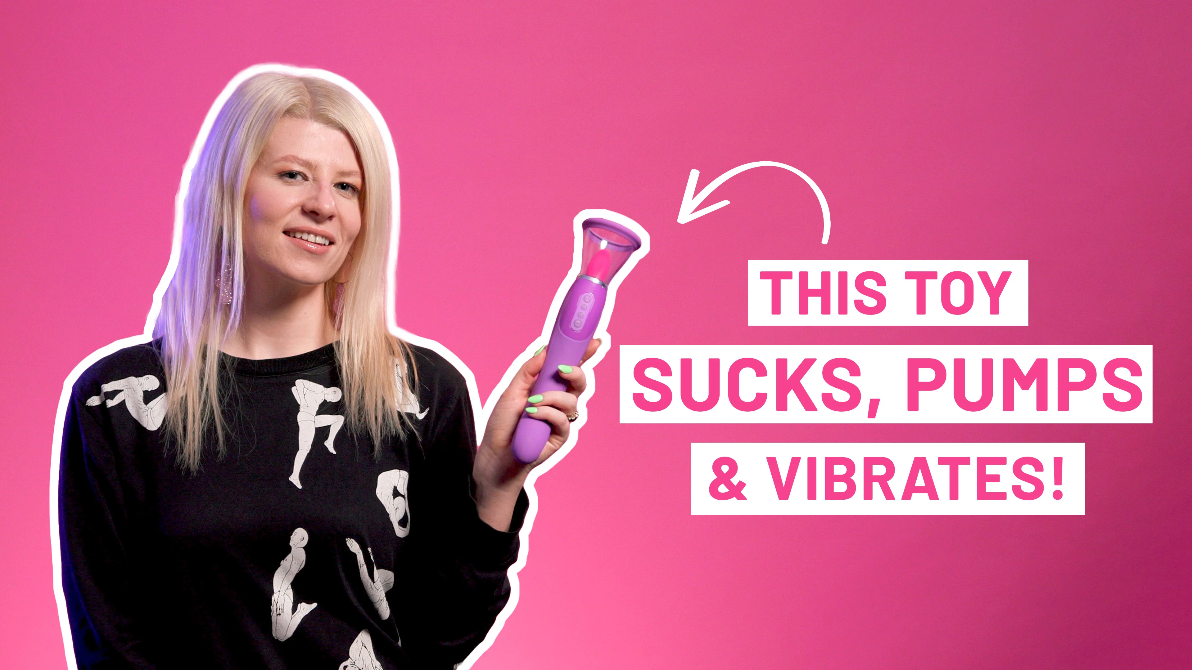 Quickies: The Fantasy For Her Ultimate Pleasure is a vibrator, a vulva pump and a tongue vibe ...