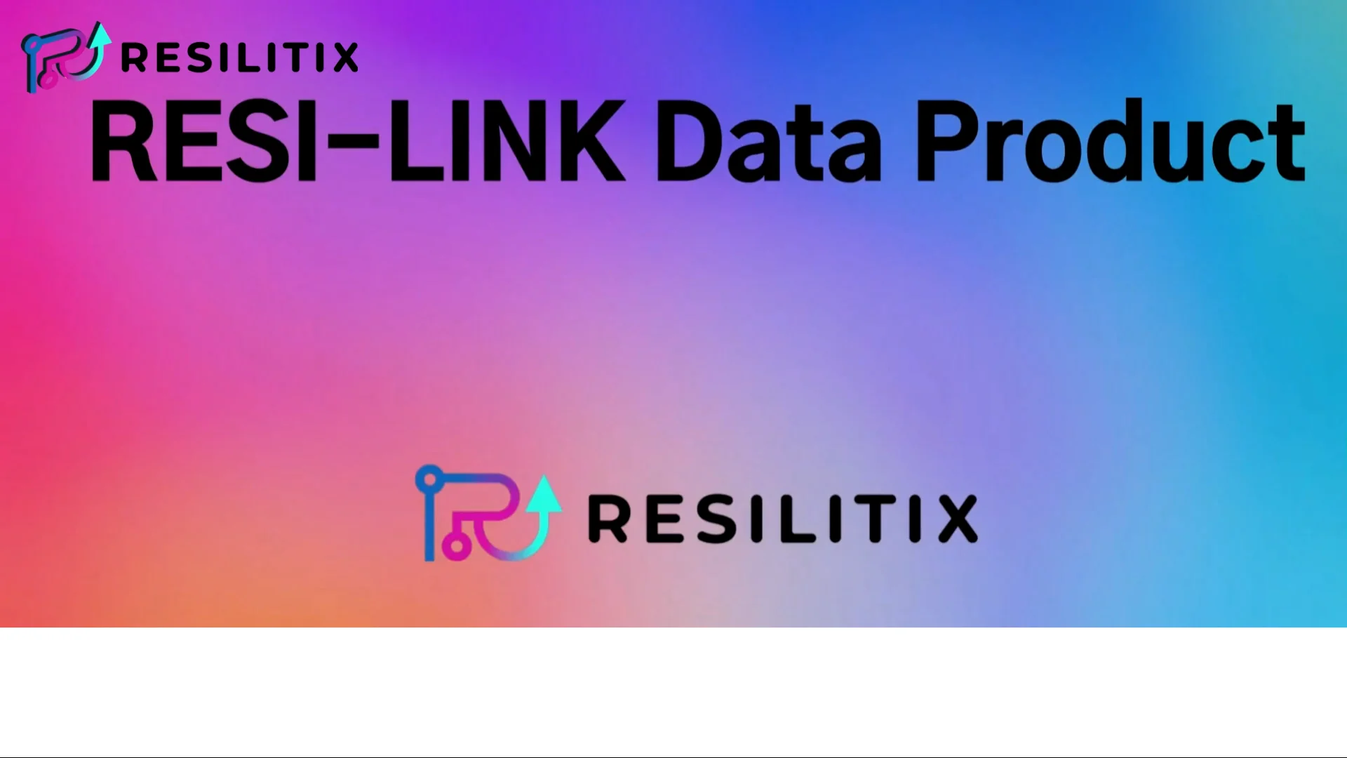 Resilitix Resi-Link Data Product on Vimeo