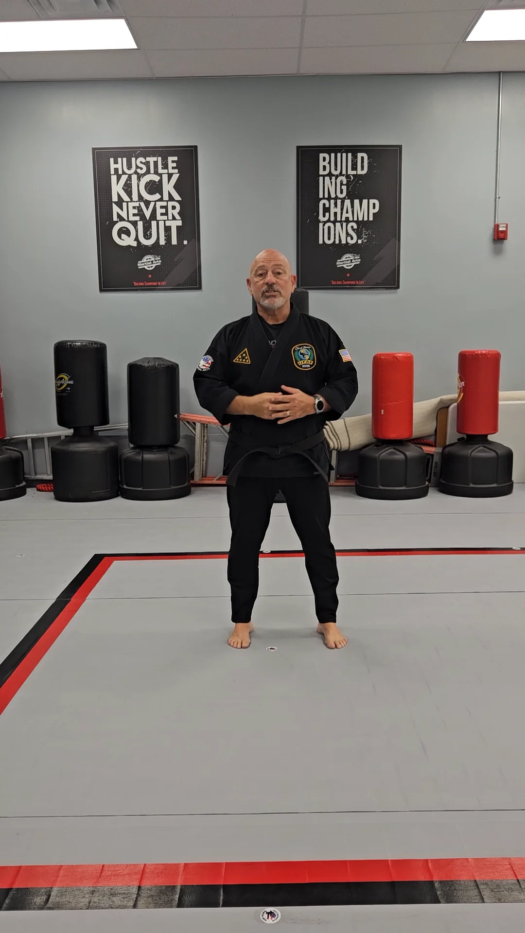 Stepping Center Punch on Vimeo