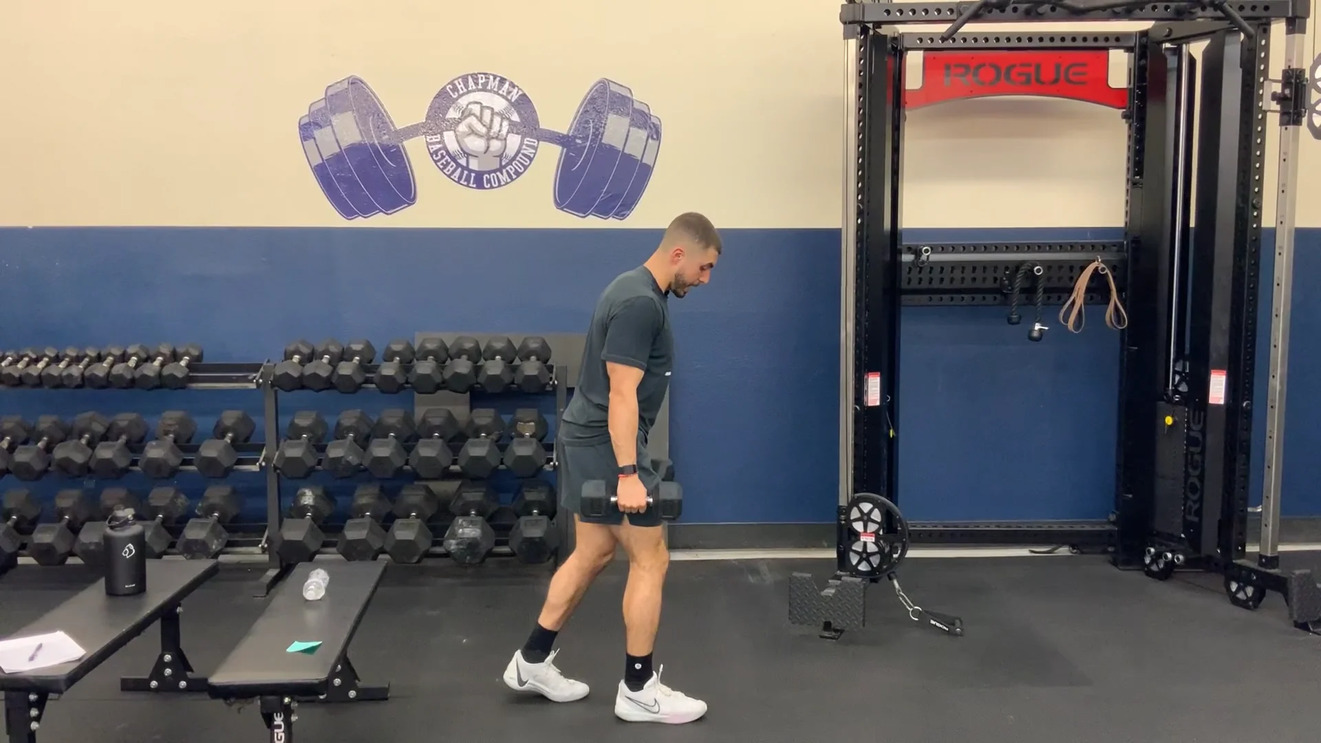 Split stance DB RDL on Vimeo