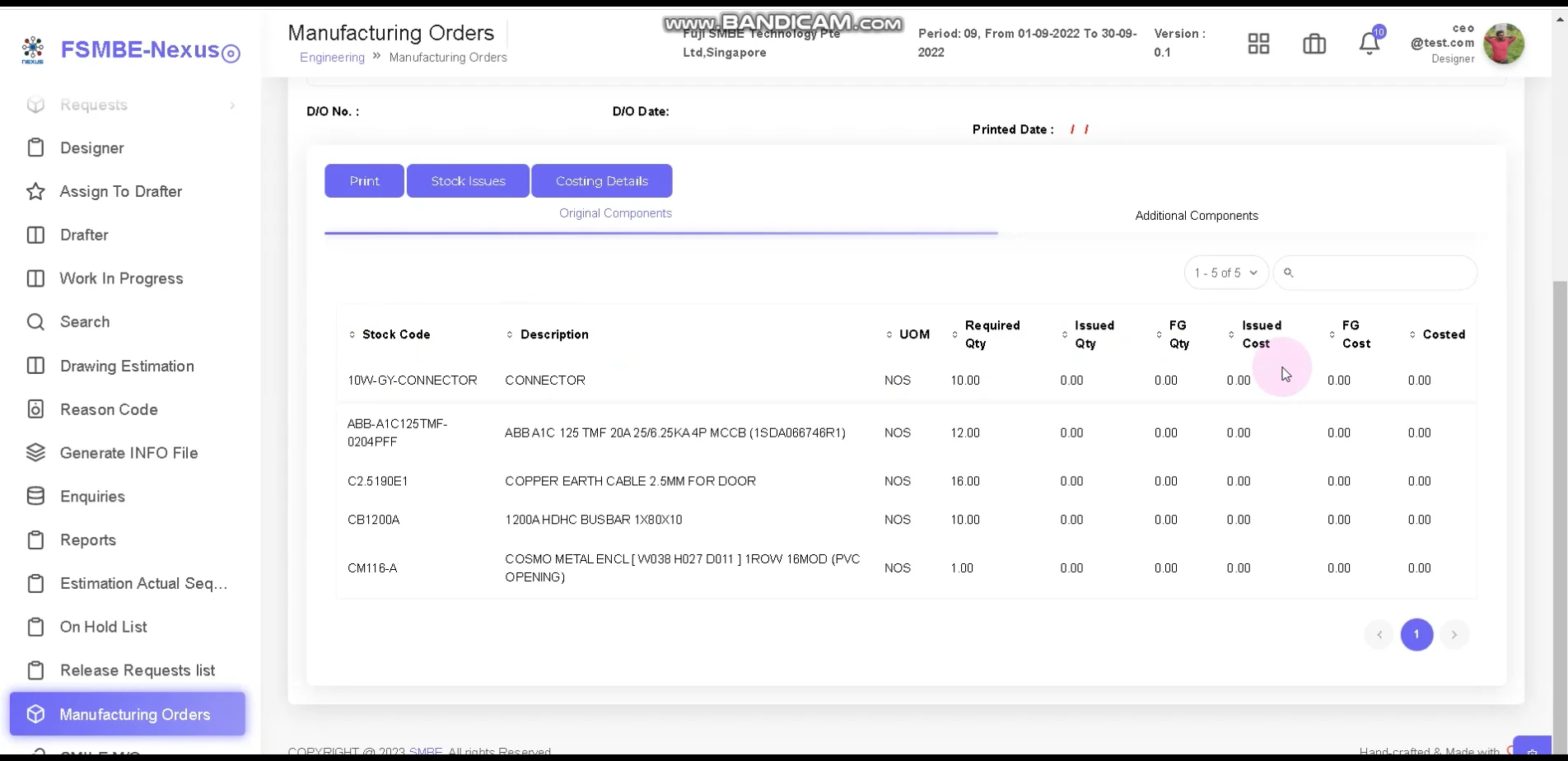 EM - Manufacturing Orders 1 on Vimeo