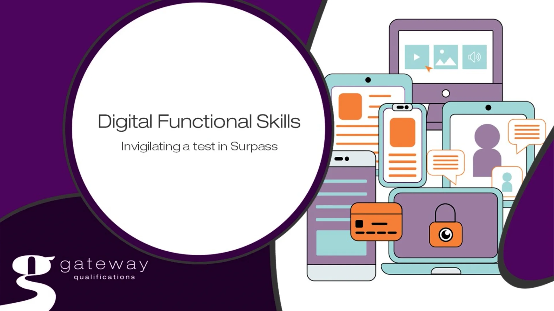 Invigilating a test in Surpass - Gateway Qualifications