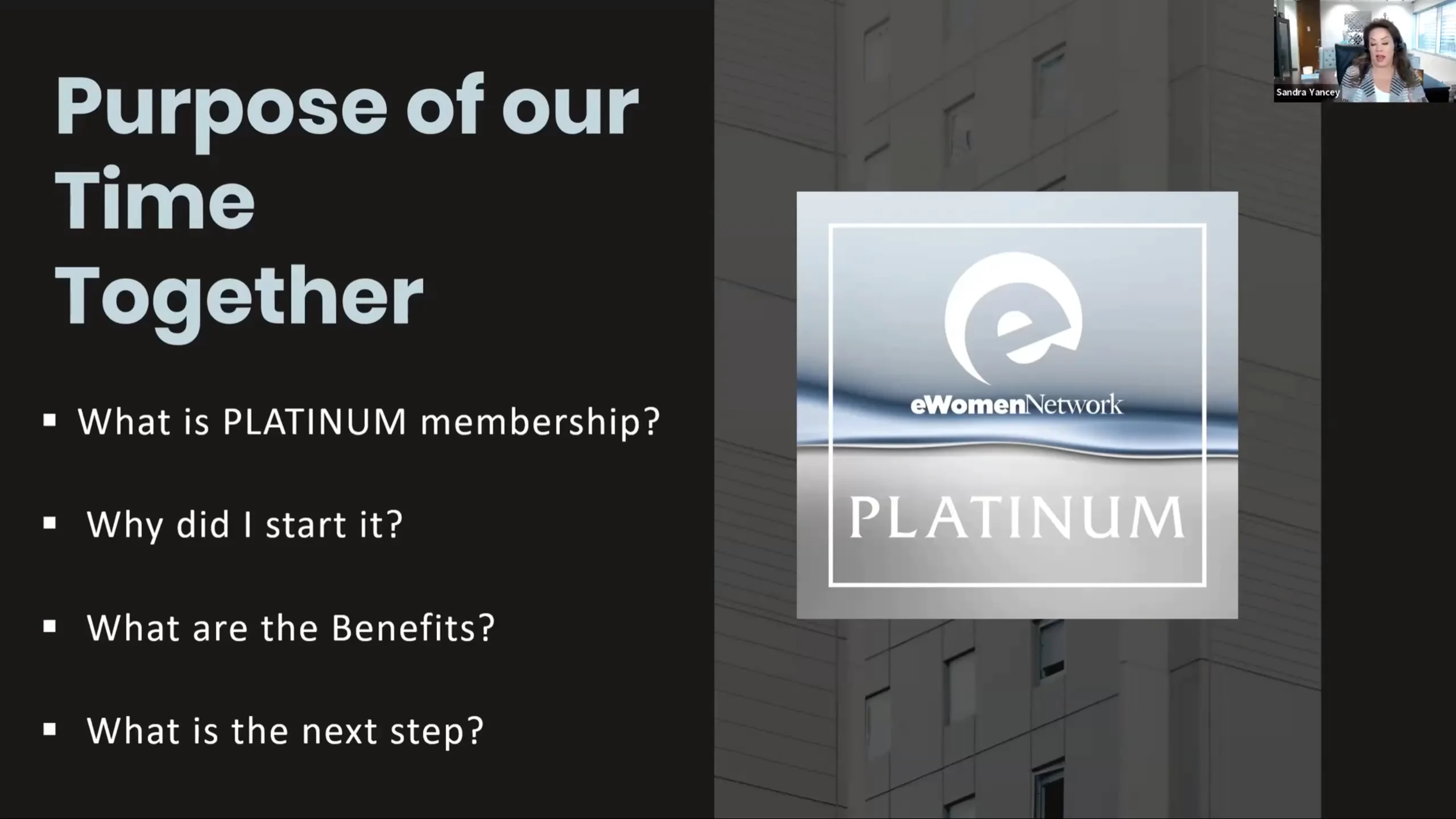 Why Join PLATINUM? - Why Join PLATINUM? on Vimeo