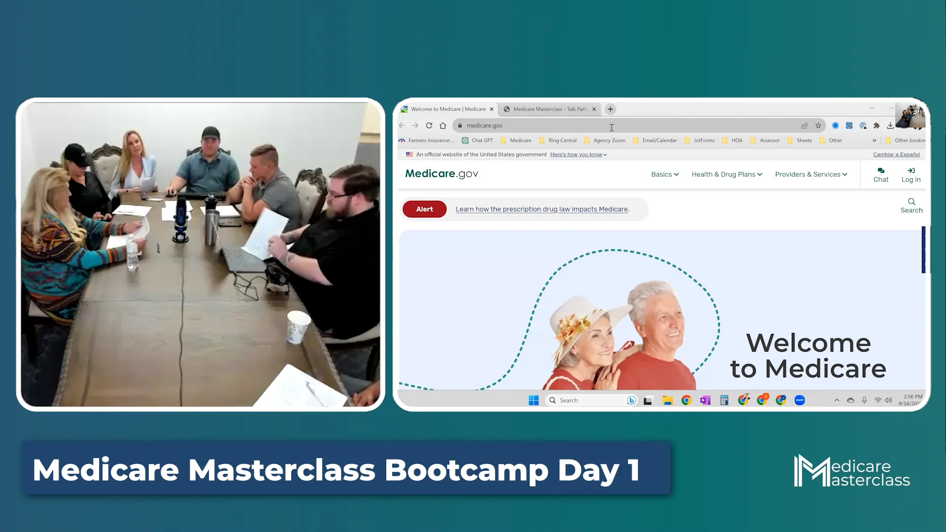 Medicare Masterclass Bootcamp Day 1 on Vimeo